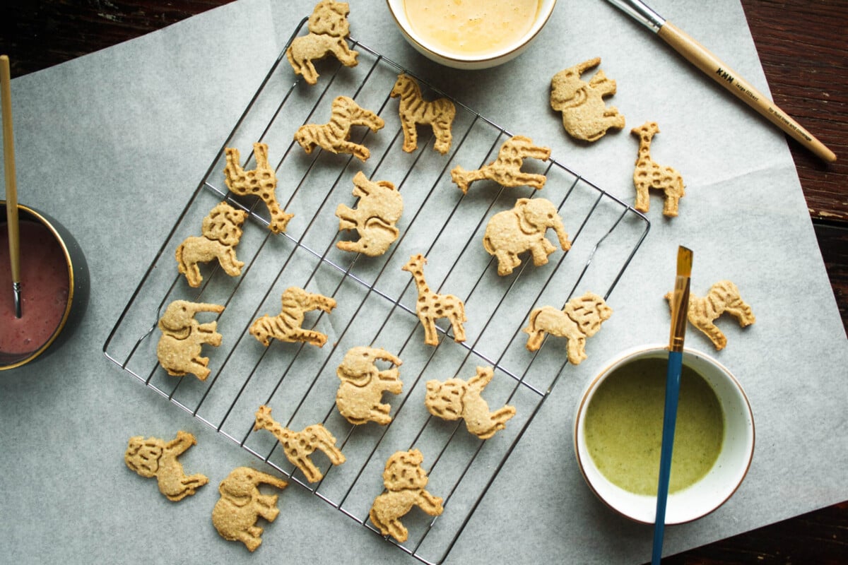 Whole Grain Animal Cracker Cookies