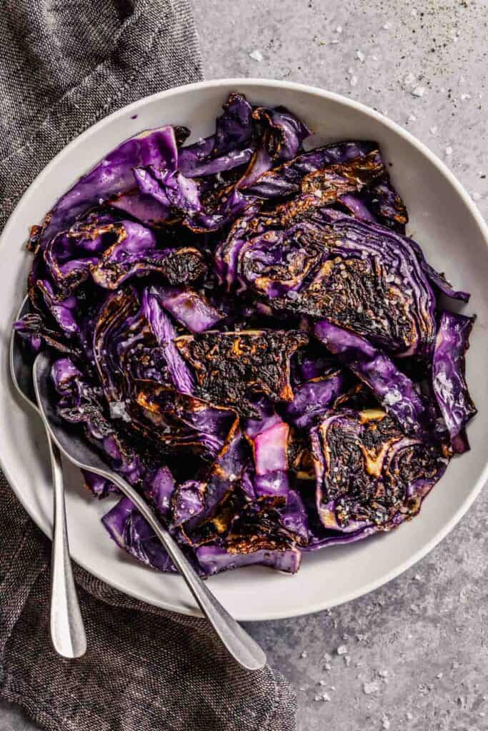 Charred Cabbage (aka Better Fried Cabbage)