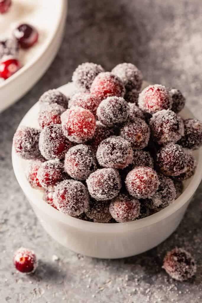 How to Make Sugared Cranberries (aka Candied Cranberries)