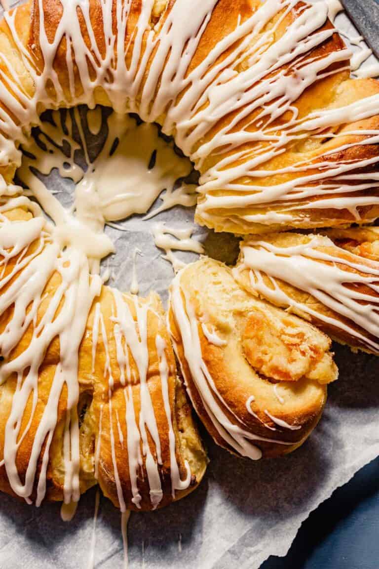 Swedish Tea Ring with Apricot-Almond Filling — Zestful Kitchen