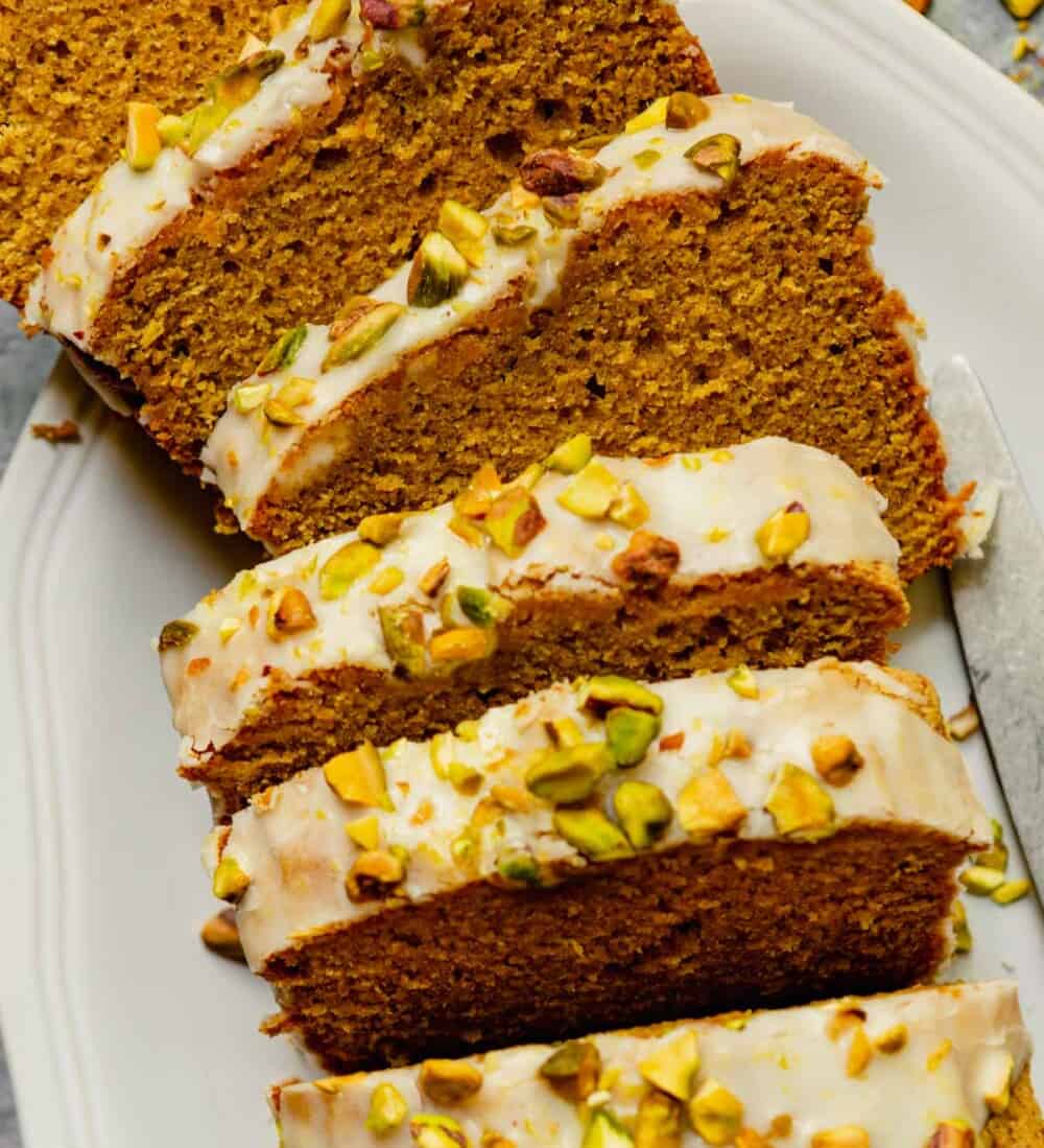 Pistachio Cake Recipe (Sweet Pistachio Bread with Real Ingredients)