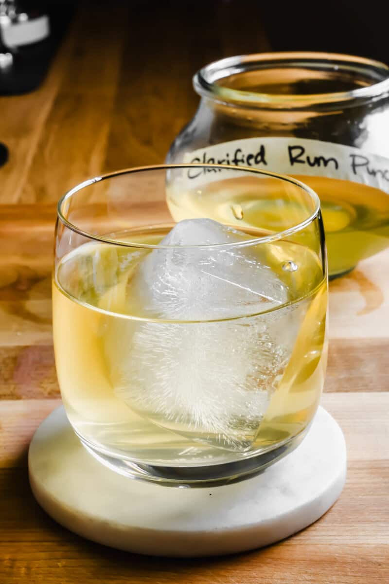 Clarified Milk Punch