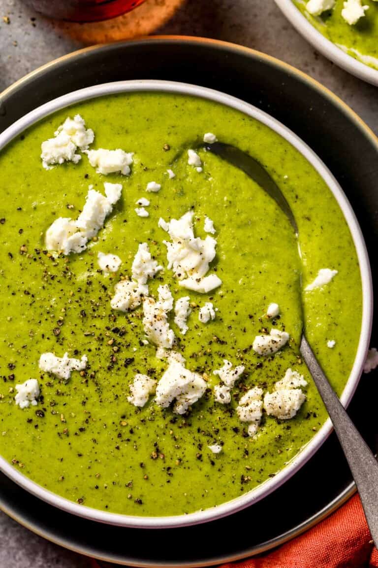 Broccoli Feta Soup