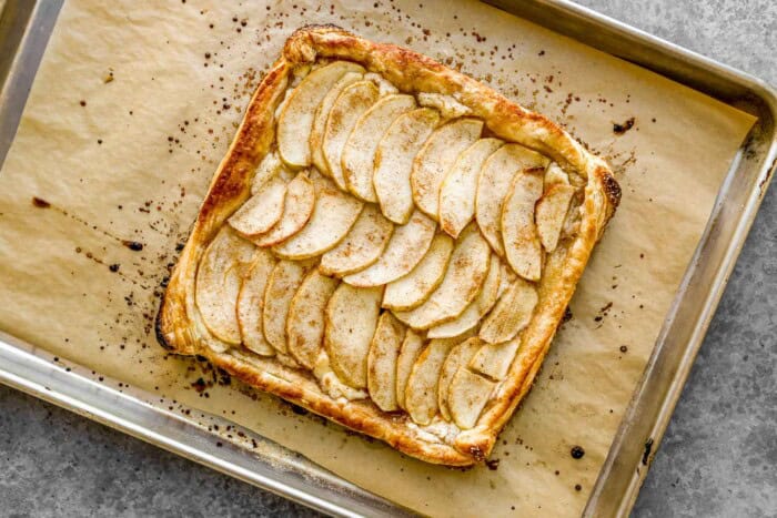 Easy Puff Pastry Apple Tart